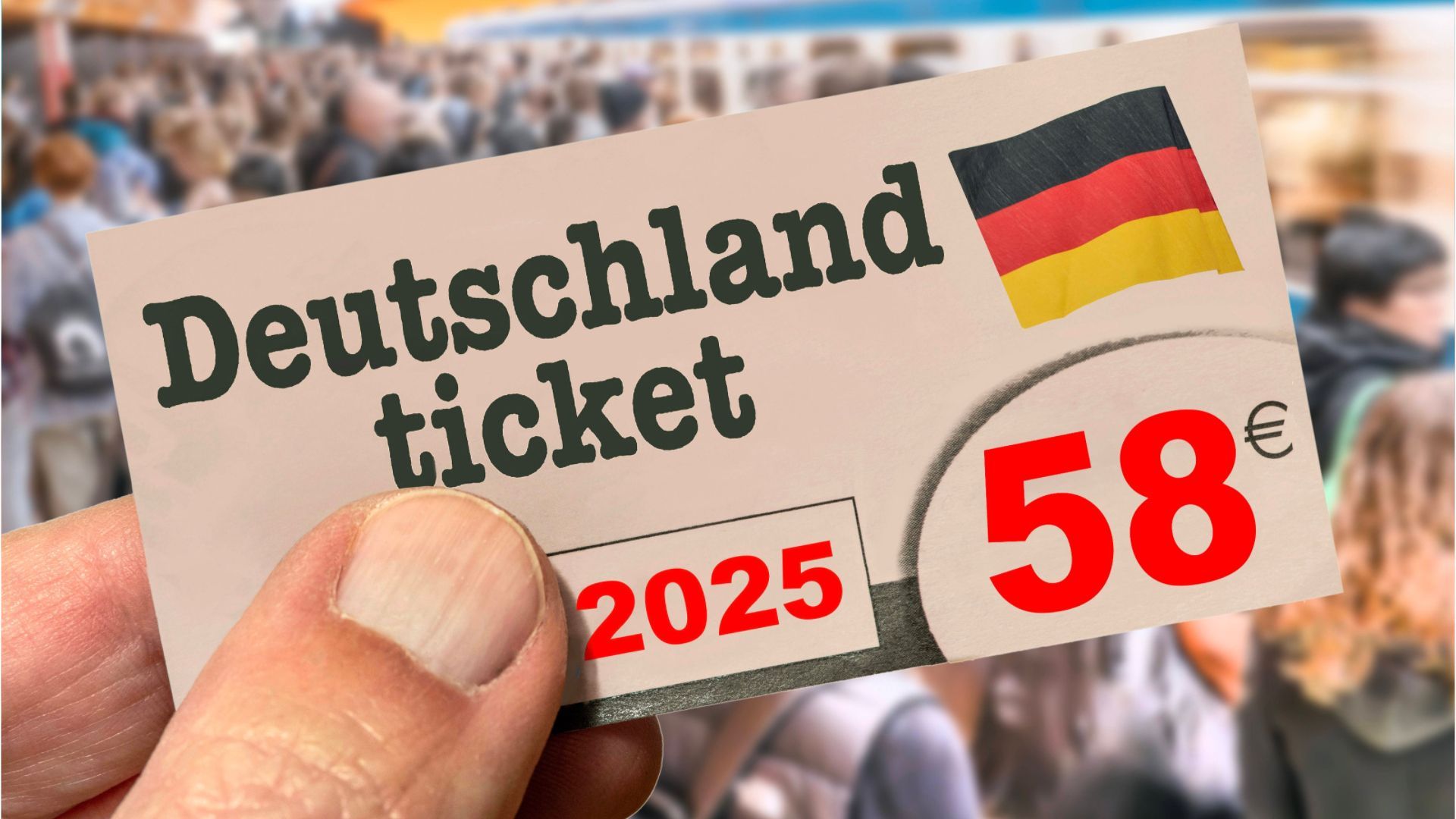 Neue Preise für das Deutschlandticket ab 2025